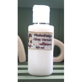 Pladao Medium Gloss Varnish น้ำยาเคลือบชิ้นงานแบบเงา สูตรน้ำ (Acrylic Varnish) sz S ขนาด 60 ml ...