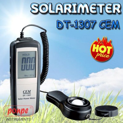 DT-1307 CEM เครื่องวัดแสงอาทิตย์ SOLARIMETER[ของแท้ จำหน่ายโดยตัวแทน ...