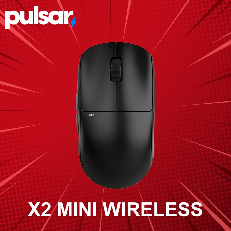 เมาส์เกมมิ่งไร้สาย Pulsar รุ่น X2 Mini Wireless ประกันศูนย์ 2 ปี | Shopee Thailand