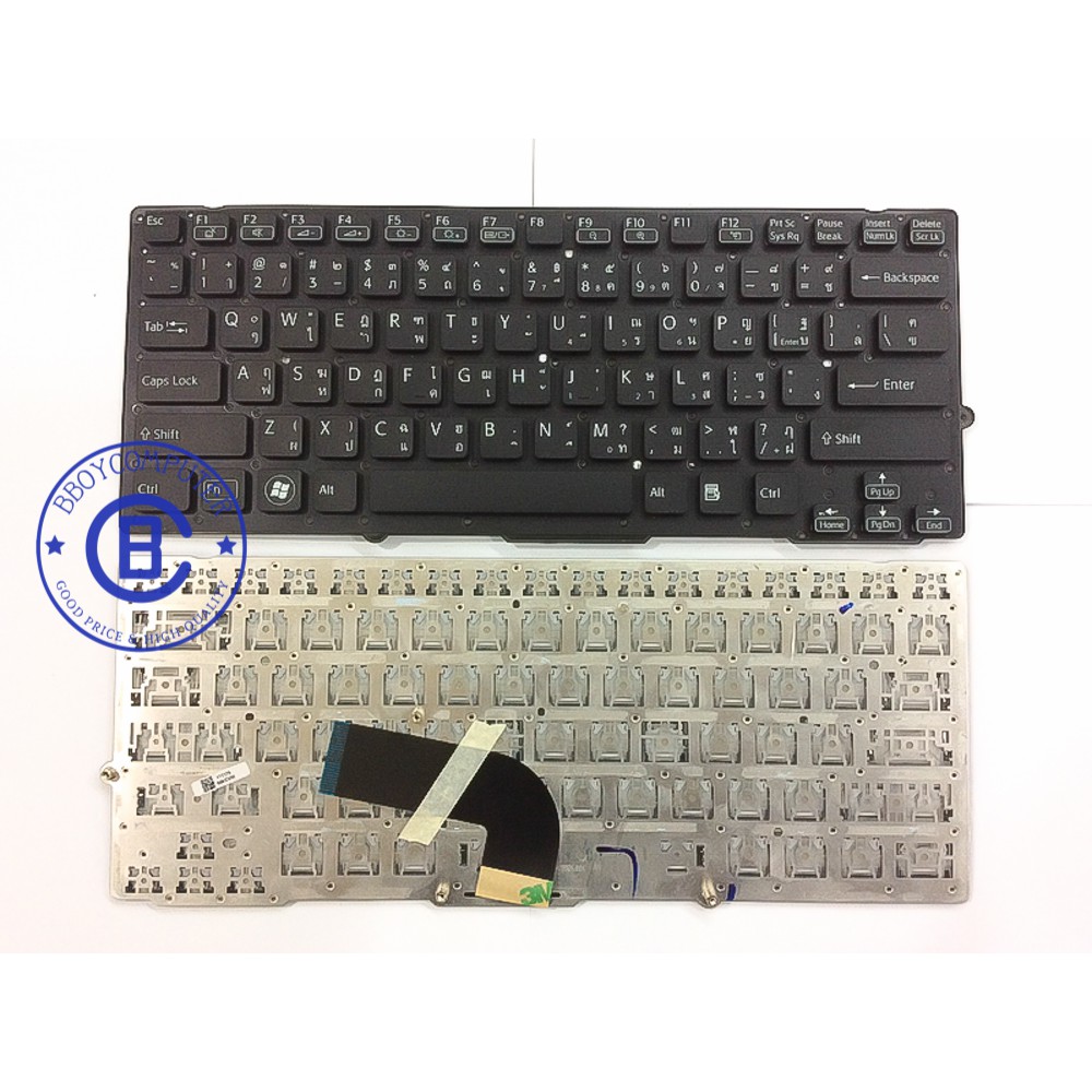 SONY Keyboard คีย์บอร์ด SONY VAIO VPC- SB / SD VPCSB VPCSD Series สีดำ ...