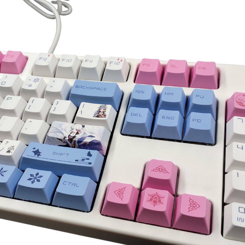Genshin Impact Hutao Keqing General Thunder Keycap Cherry profile Theme ...
