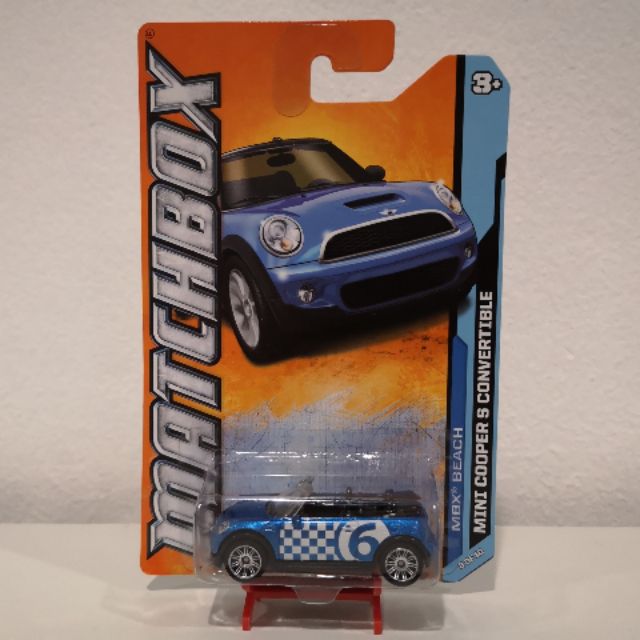 MODEL DIECAST CAR MINI COOPER S CONVERTIBLE R57 - Matchbox | Shopee ...