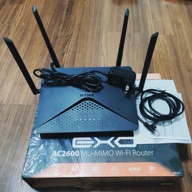 D-Link Dir-882 EXO AC2600 MU-MIMo Wifi Router Dual Band Wifi อุปกรณ์ตาม ...
