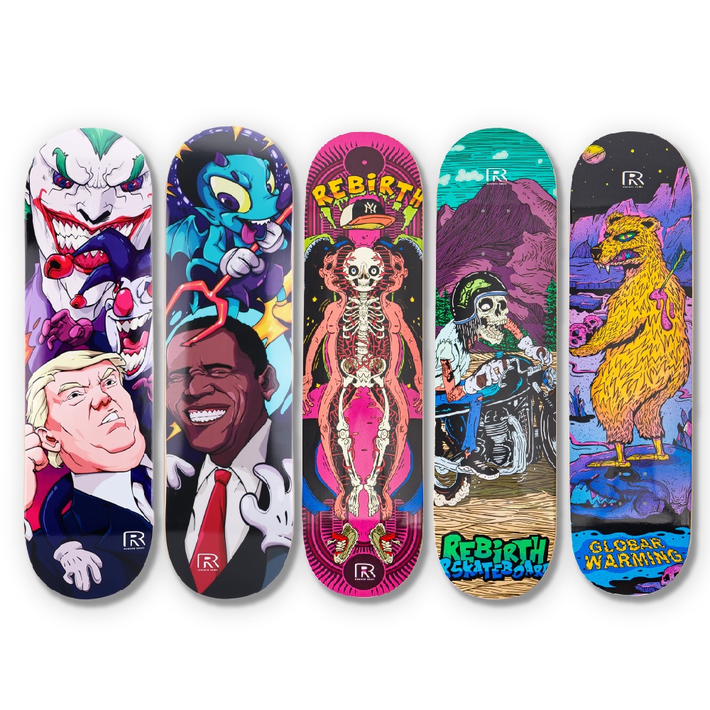 Rebirth Skateboard set 2 สเก็ตบอร์ด เซิร์ฟสเก็ต surfskate skateboard ...