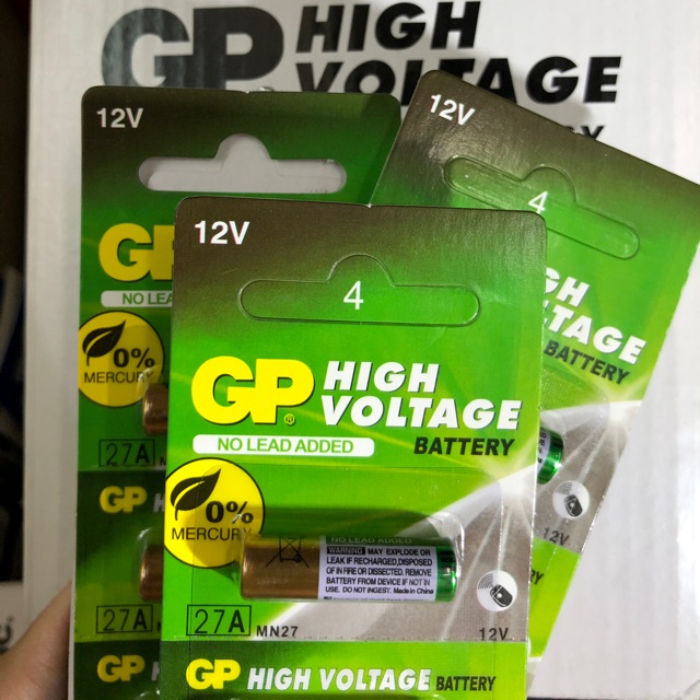 [GP27A/1ก้อน] แท้ ถ่าน GR 27A Alkaline Battery 12V. รุ่น GP27A | Shopee ...