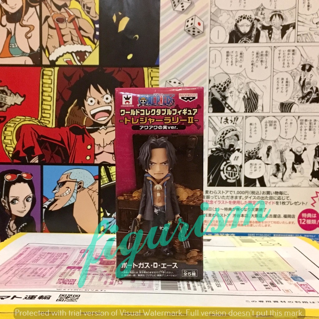 🔥 WCF ace เอส one piece treasure rally Vol.2 วันพีซ TR2 🔥 ของแท้ ...