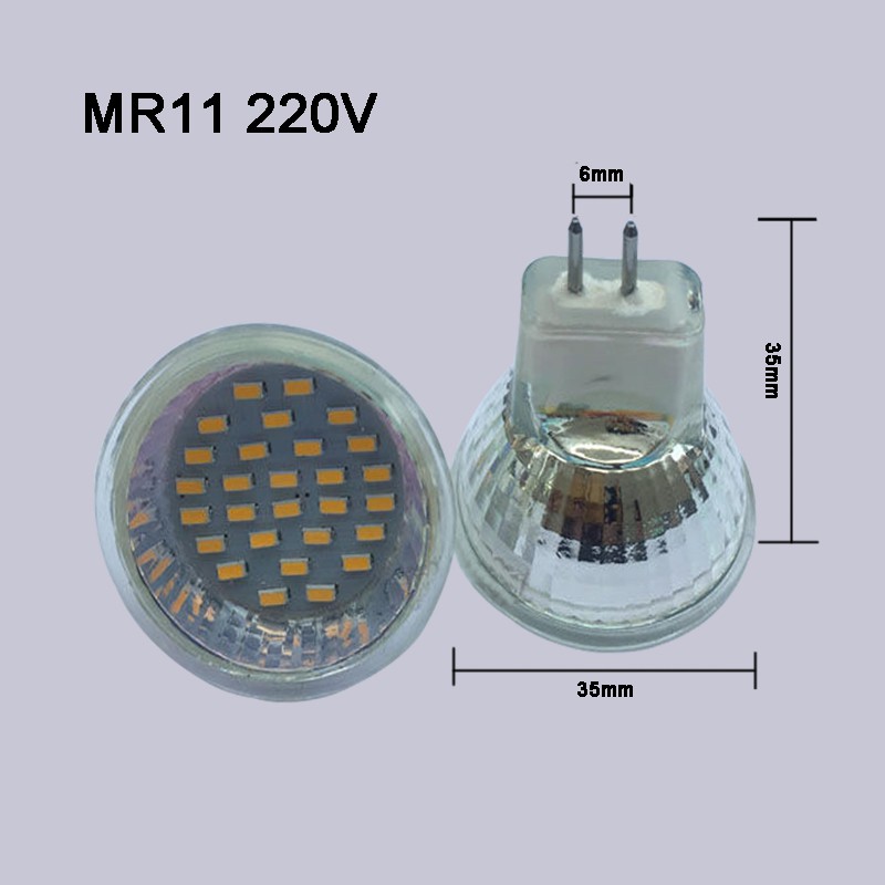 หลอดไฟสปอตไลท์ Led MR11 MR16 GU5.3 GU10 AC 220V AC DC 12V 3W 5W 7W ความสว่างสูง | Shopee Thailand