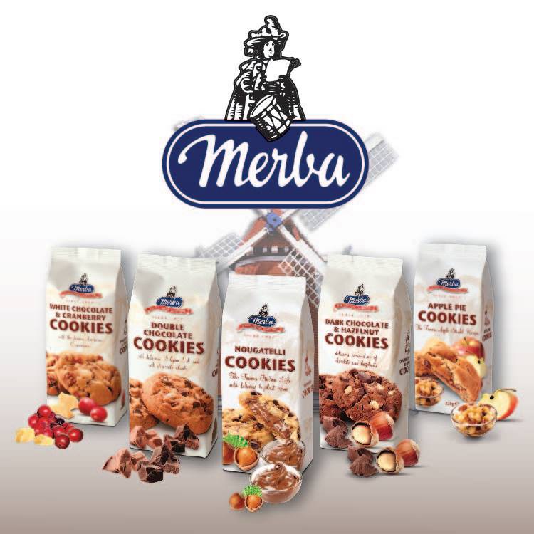 Merba Cookie เมอร์บาร์คุ้กกี้ คุ้กกี้นำเข้าจากเนเธอร์แลนด์ | Shopee ...