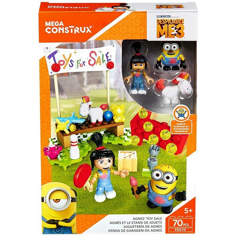 Mega Bloks Minions Despicable Me 3 Human Figure มินเนี่ยน บล๊อกต่อ รุ่น ...
