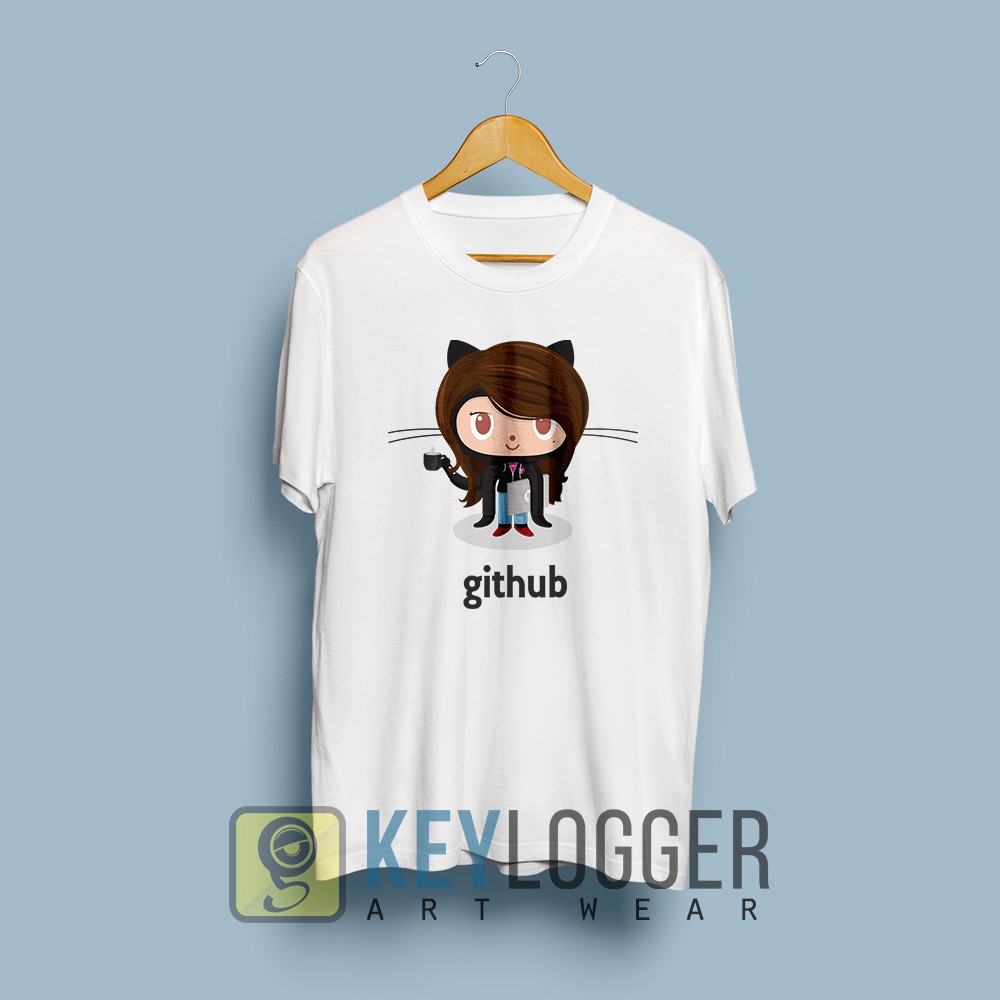 เสื้อยืด พิมพ์ลายโปรแกรมเมอร์ Github 03 It 42 Shopee Thailand 