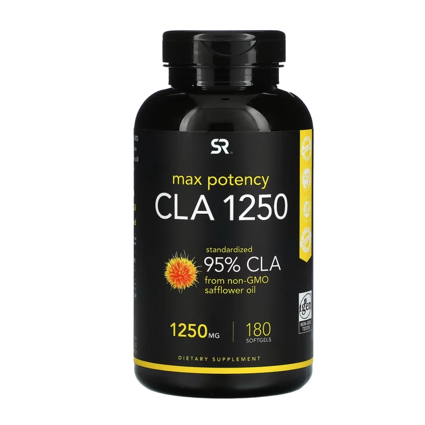 Sports Research CLA 1250 Max Potency 1,250 mg 180 Softgels | Shopee Thailand