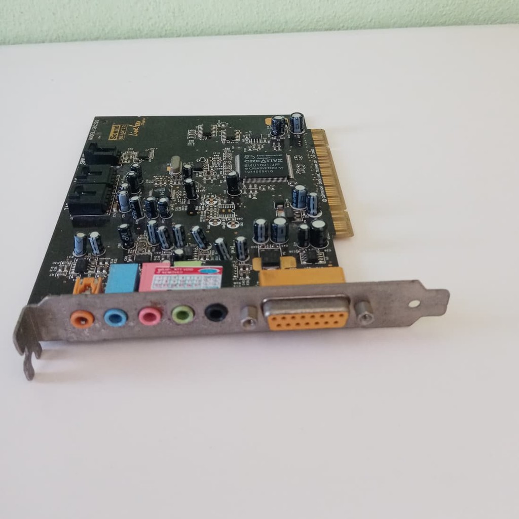 การ์ดเสียง Creative Sound Blaster Live! 5.1 Digital Sb0220 | Shopee ...