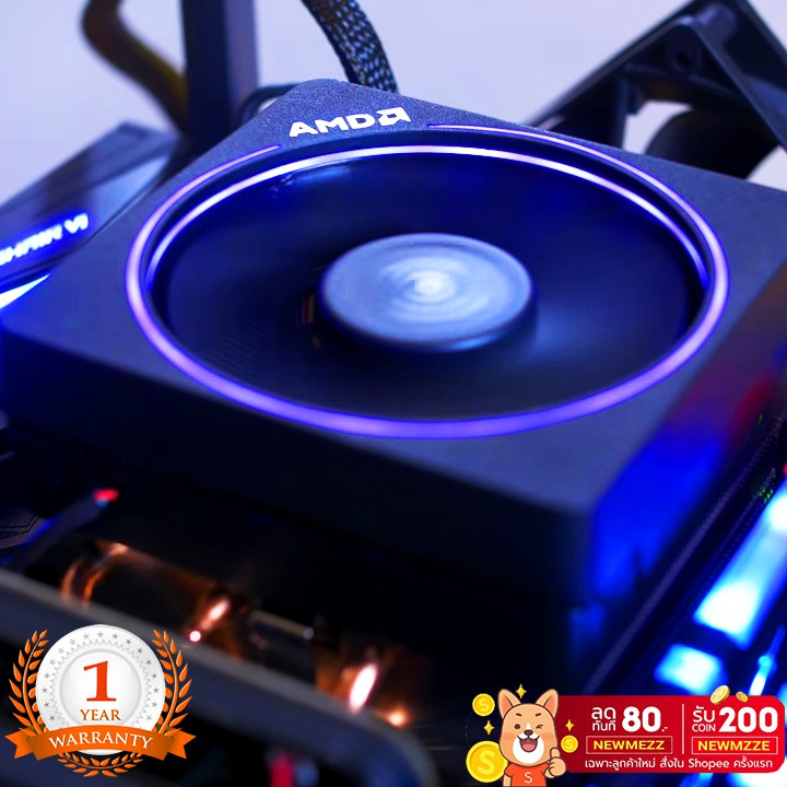 Wraith Max AMD Cooler with RGB LED AM4 AM3 | Shopee Thailand
