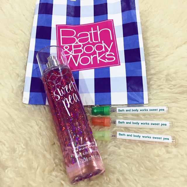 Bathandbody Works กลิ่นsweetandpea น้ำหอมแท้💯 ขนาด10ml Shopee Thailand