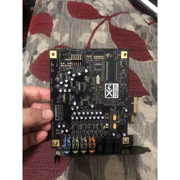 การ์ดเสียง PCI Express Sound Blaster X-Fi Titanium มีแต่ตัว สภาพสวย ...