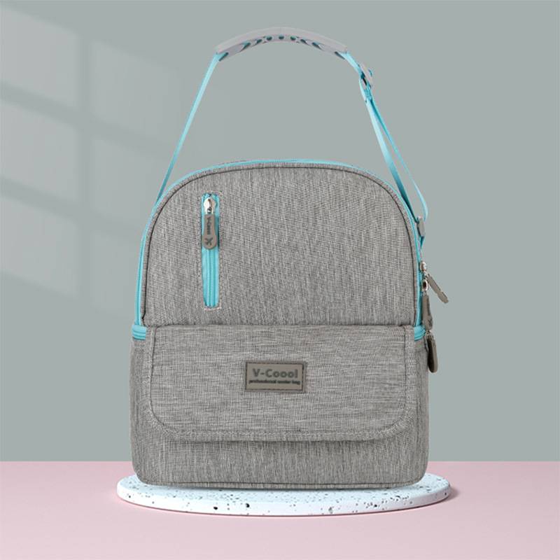 M006 กระเป๋าสัมภาระคุณแม่ V-coool เก็บความเย็น กระเป๋า เก็บนมแม่ ใส่ขวดนม เก็บอุณภูมิได้ ...