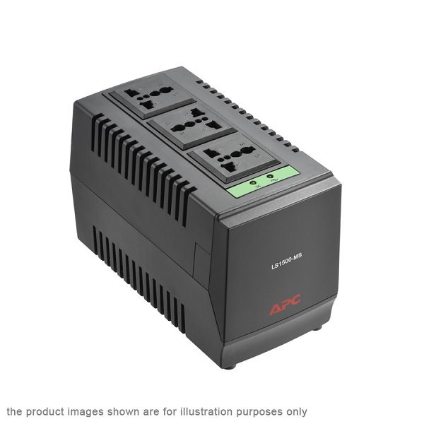 Apc AVR LINE-R 1500VA LS1500-MS เครื่องควบคุมแรงดันไฟฟ้าอัตโนมัติ พร้อม ...