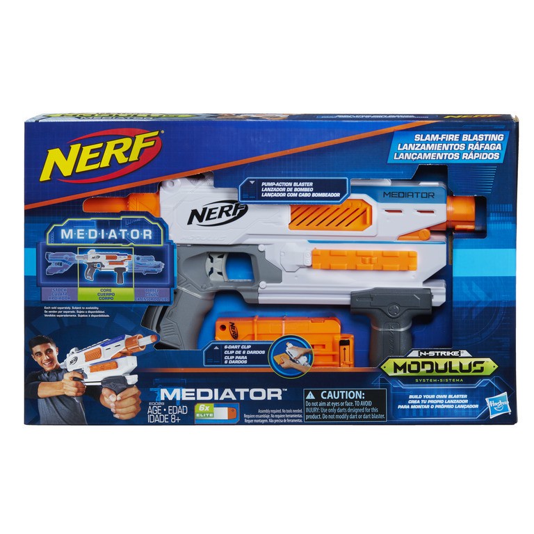 Nerf Modulus Mediator Blaster Gun ปืนเนิร์ฟ โมดูลลัส เมดิเอเตอร์ พร้อม ...
