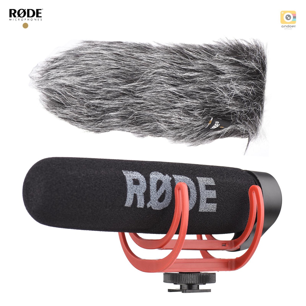Rode VideoMic GO Super Cardioid Directional ไมโครโฟน น้ําหนักเบา พร้อมเ ...