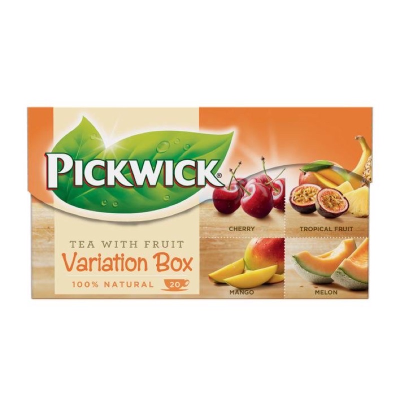 ชาผลไม้หลากรส ธรรมชาติแท้ 100 % Pickwick Tea With Fruit Variation Box ...