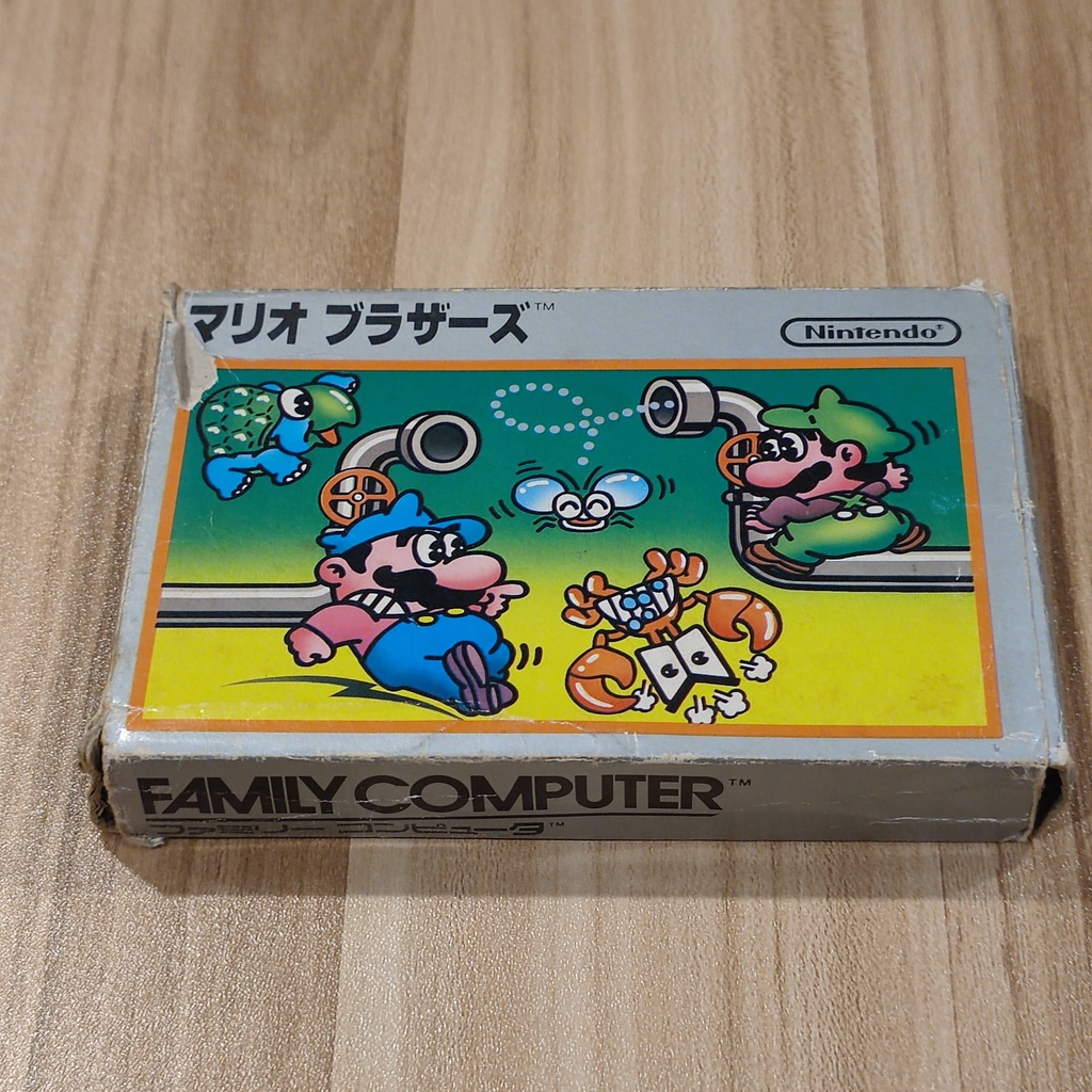เกม Mario Bros Famicom / Family Computer / FC / NES มาริโอ้ บราเทอร์ ...