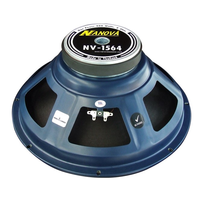 เสียงดีมาก! ดอกลำโพง 15 นิ้ว ยี่ห้อ Nanova รุ่น NV-1564 แม่เหล็ก 156 มิล 400 W แท้ (1 ดอก) Made ...