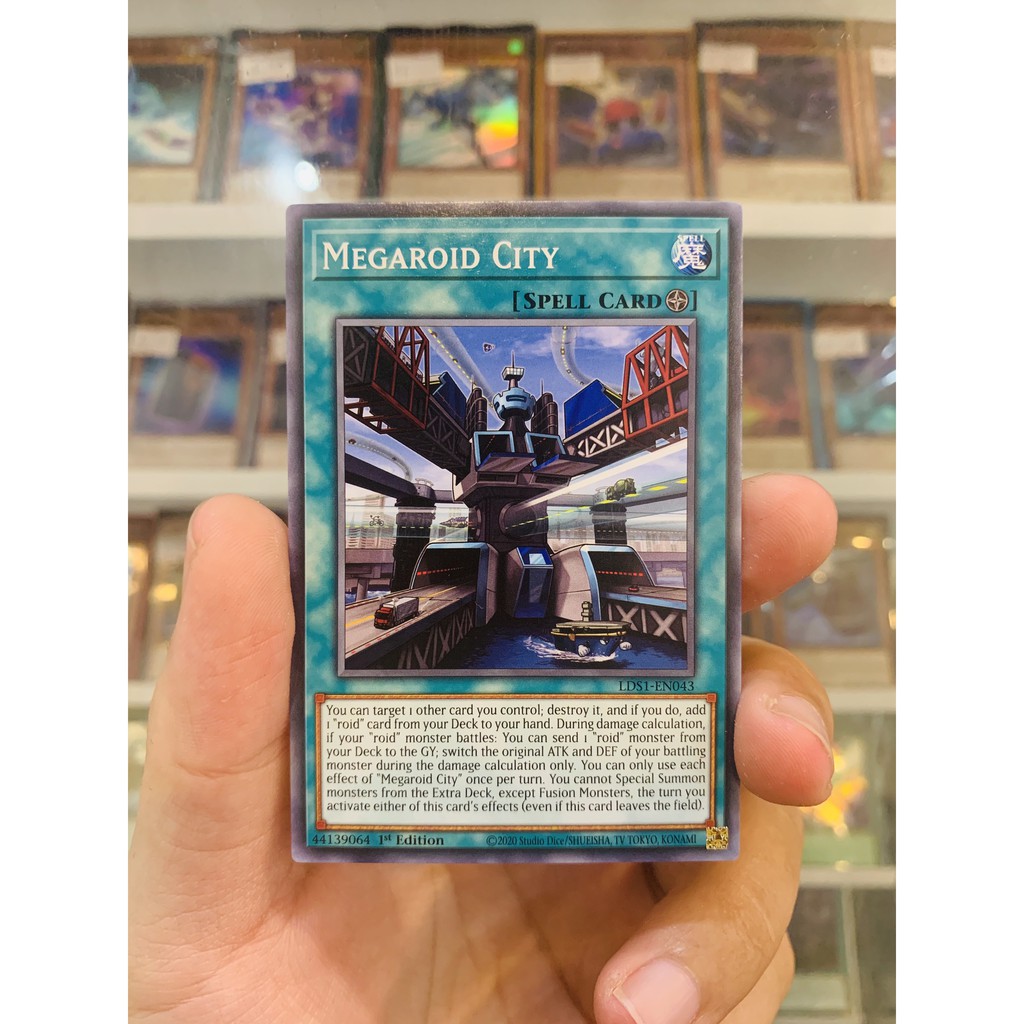 ยูจีโอ! Odd Card รหัส LDS1-EN043 - Megaroid City - Common - รุ่นที่ 1 ...