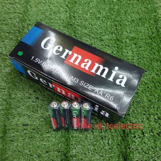 ถ่าน Gernamia ขนาดAAหรือAAA 1.5V 1กล่อง60ก้อน | Shopee Thailand
