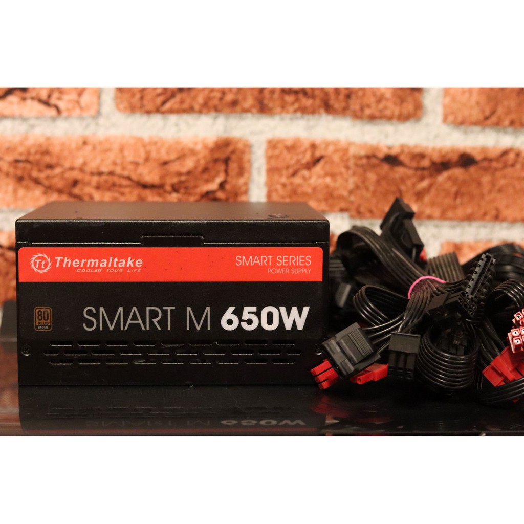THERMALTAKE SMART M 650W 80+ ถอดสายได้ | Shopee Thailand