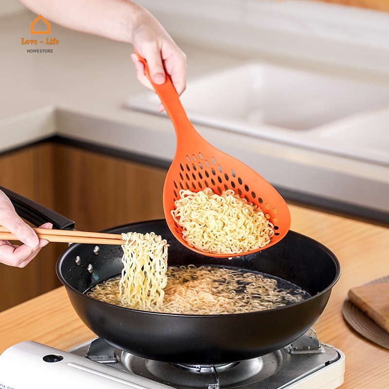 Large High Temperature PP Material Scoop / Kitchen Multifunction Fry ...
