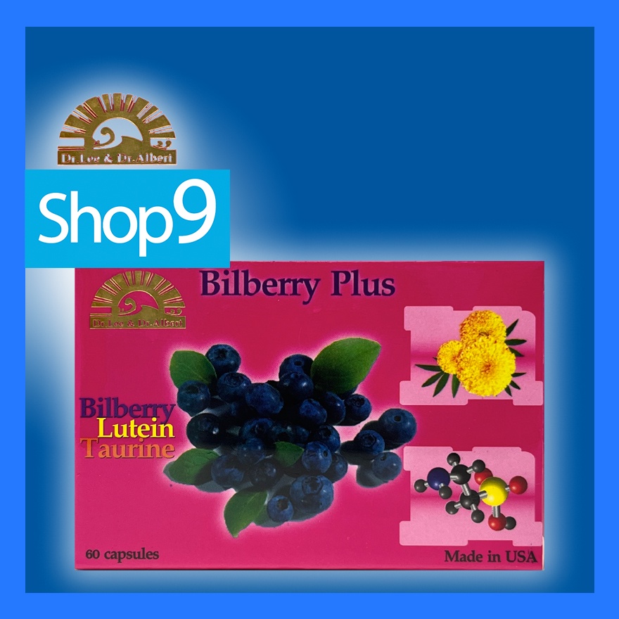 LYNAE DR.LEE&DR.ALBERT BILBERRY PLUS (60 CAPSULES) EXP 03/2025 ไลเน่ ...