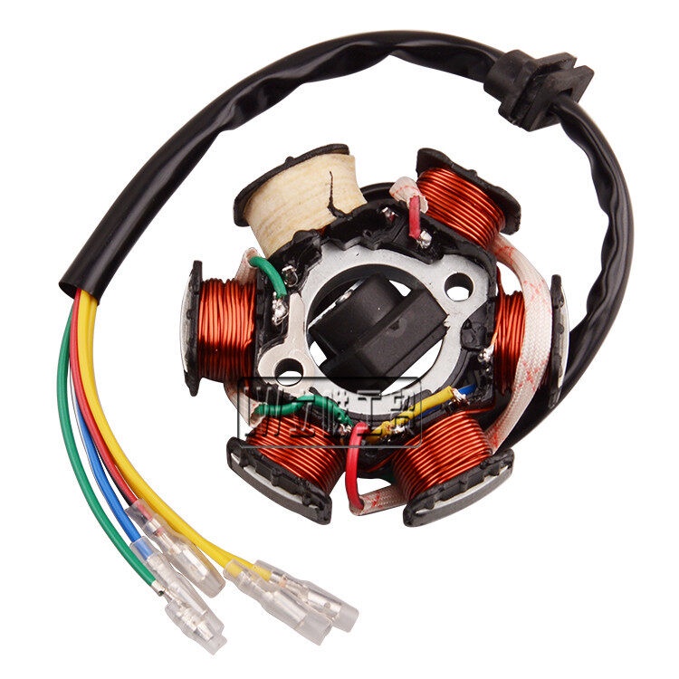 ฟิลคอยล์.WAVE100S/WAVE110/WAVE100สตาร์ทเท้า 50-110CC-6 คลาสแมกนีโตสเตเต ...