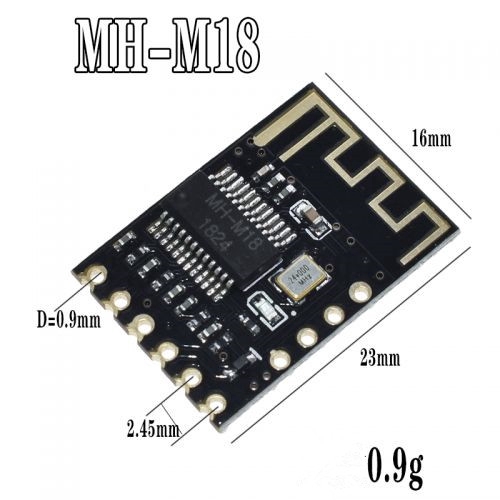 Mh-mx8 บอร์ดโมดูลรับสัญญาณเสียงสเตอริโอ บลูทูธไร้สาย mp3 BLT 4.2 mp3 Lossless DIY M18 M28 M38 ...