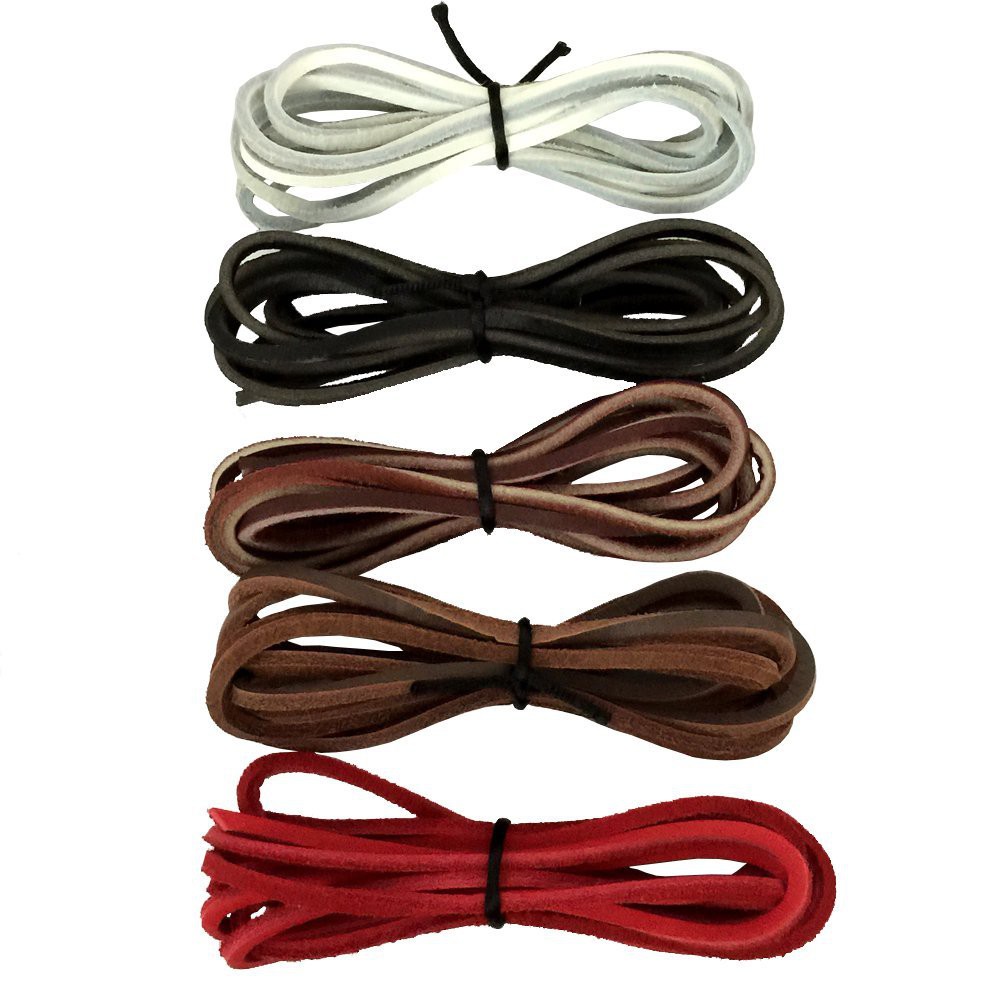 Rawhide Leather Shoelaces Shoe Boot Laces หลากสี 80cm - 120cm | Shopee ...