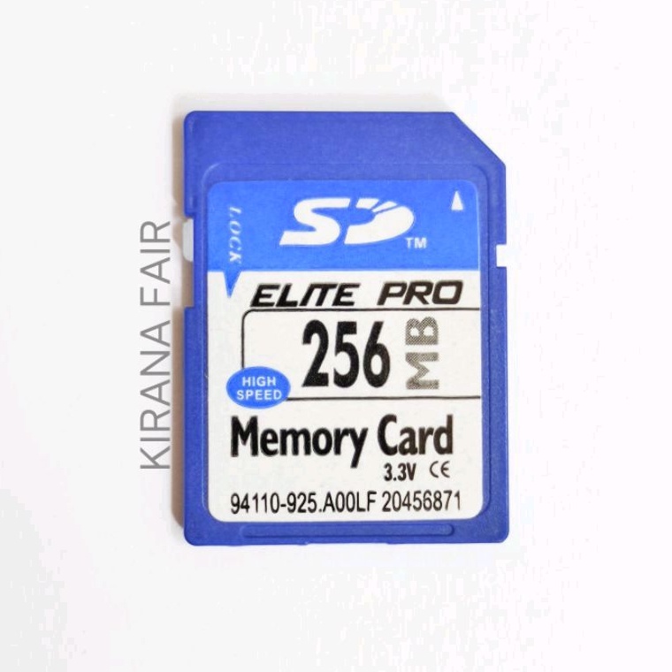 การ์ดหน่วยความจํา SD 256MB Elite Pro SD การ์ดสําหรับกล้อง Handycam ...