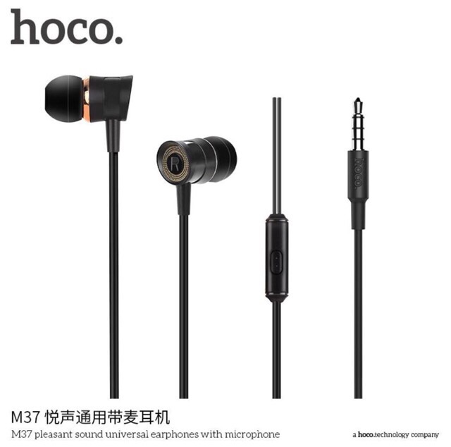 Hoco M37 Hifi stereo headphones หูฟังสเตอริโอพร้อมไมค์ คุยสนทนาได้ ...