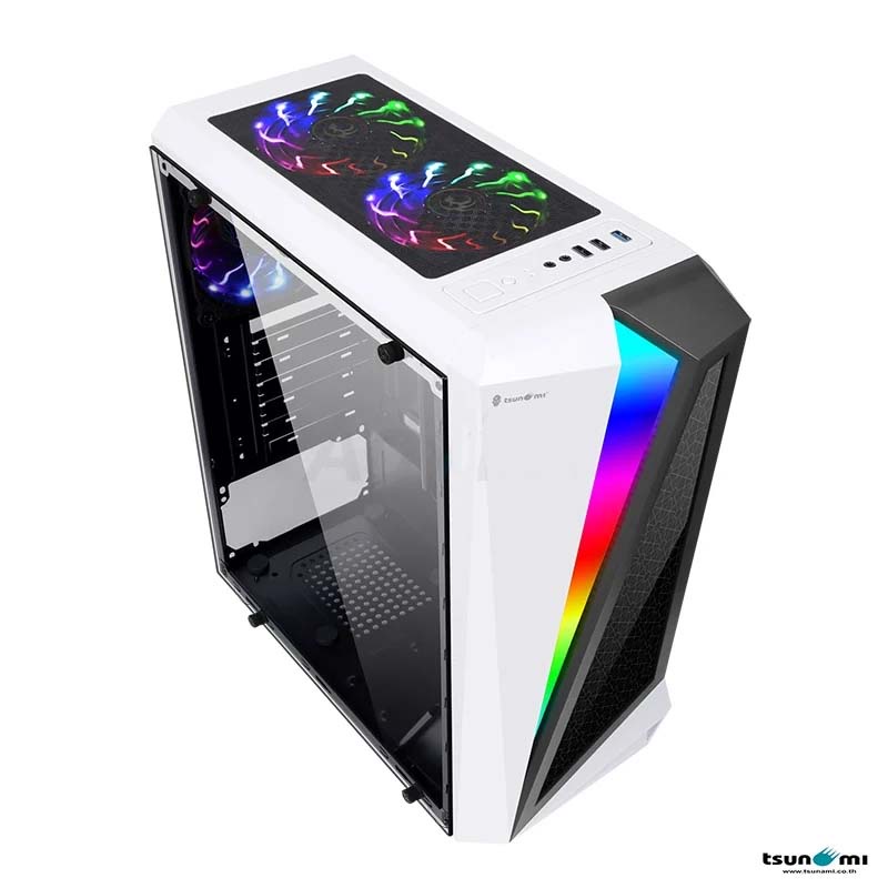 ATX CASE (NP) TSUNAMI GALAXY G10 PHANTOM (WHITE)(By Shopee ...