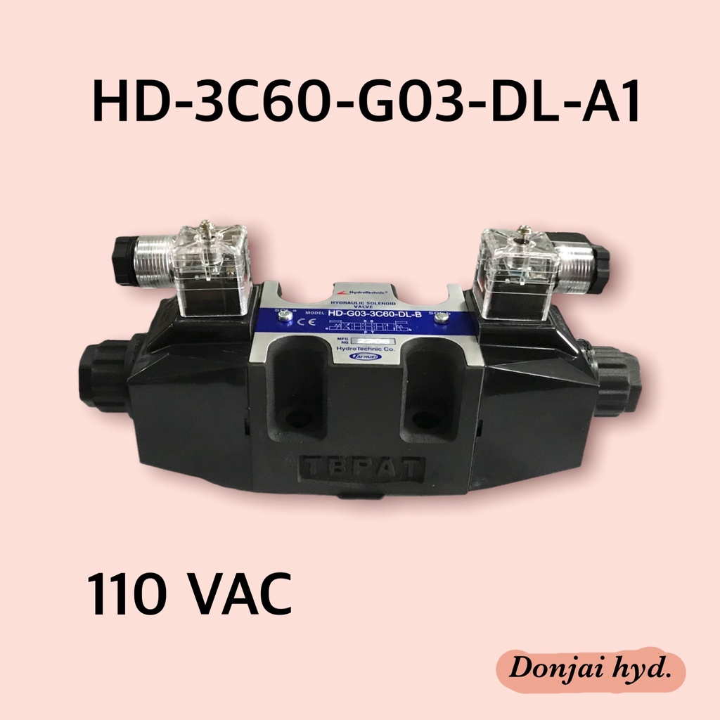 HD-3C60-G03 โซลินอยด์วาล์ว วาล์วทิศทาง โซลินอยด์น้ำมัน วาล์วไฮดรอลิก ...