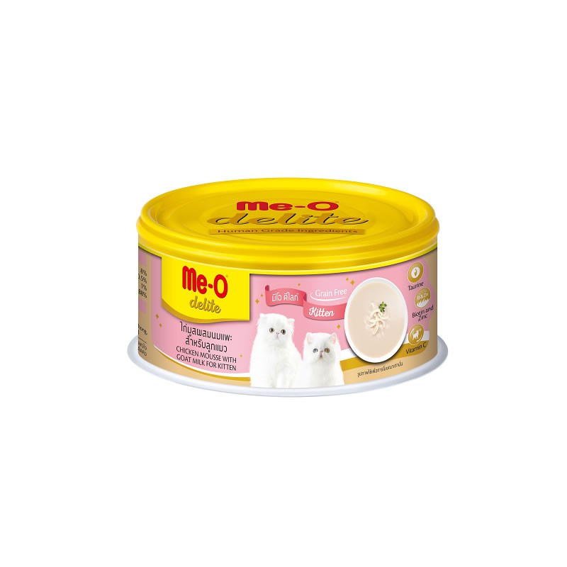 Me-O Delite [Meo Delite (กระป๋อง)] - มีโอดีไลท์ อาหารเปียกแบบกระป๋อง ...