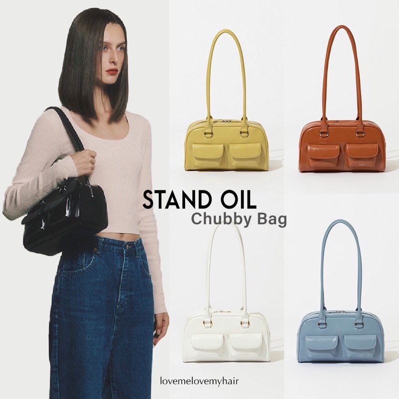 พร้อมส่ง/PRE | Stand oil chubby bag | Shopee Thailand