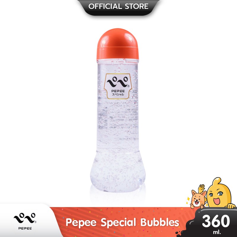 Pepee Special Bubbles เจลหล่อลื่นญี่ปุ่น สูตรน้ำแบบฟองสบู่ บรรจุ 1 ชิ้น (ขนาด 360 ml.) | Shopee ...