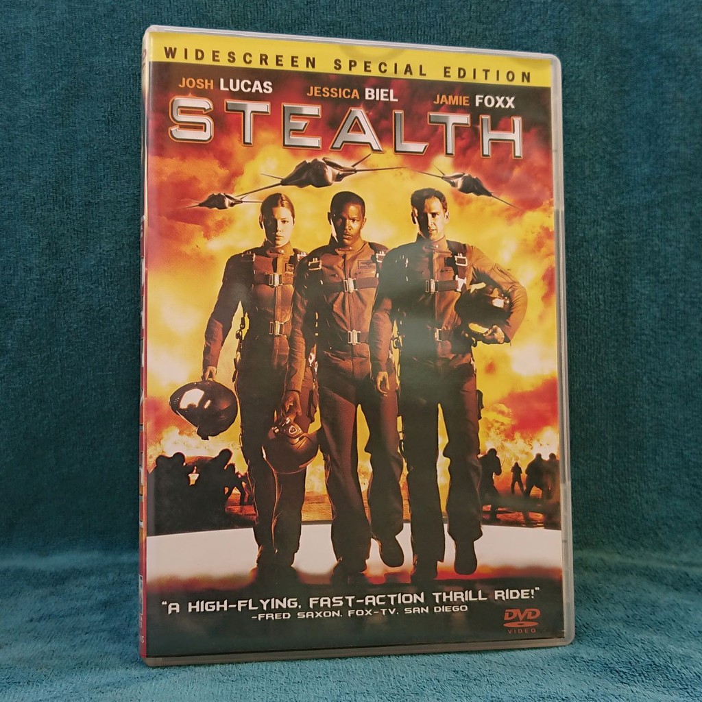 DVD Movie STEALTH : ดีวีดี ภาพยนตร์ สเตลท์ ฝูงบินมหากาฬถล่มโลก | Shopee ...