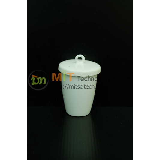 Crucible Porcelain w/Lid 30ML 50ML เบ้าเคลือบและฝาทรงสูง (China) | Shopee Thailand