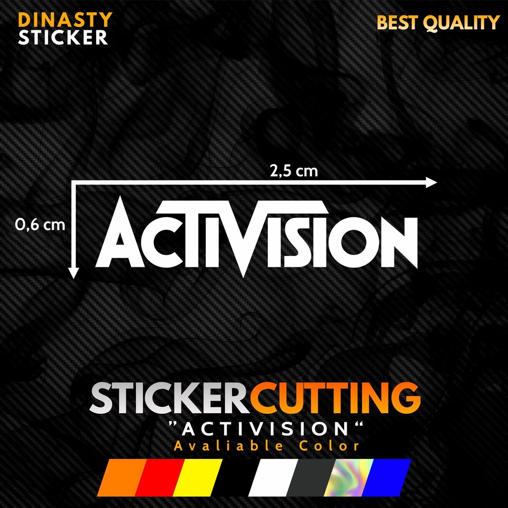 Activision CUTTING STICKER สติ๊กเกอร์ | Shopee Thailand