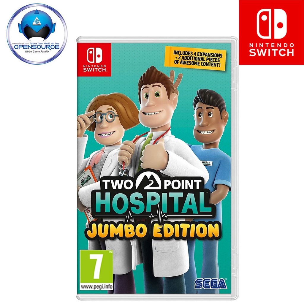 [พร้อมส่ง]Nintendo: Two Point Hospital Jumbo Edition (ENG) - Nintendo ...