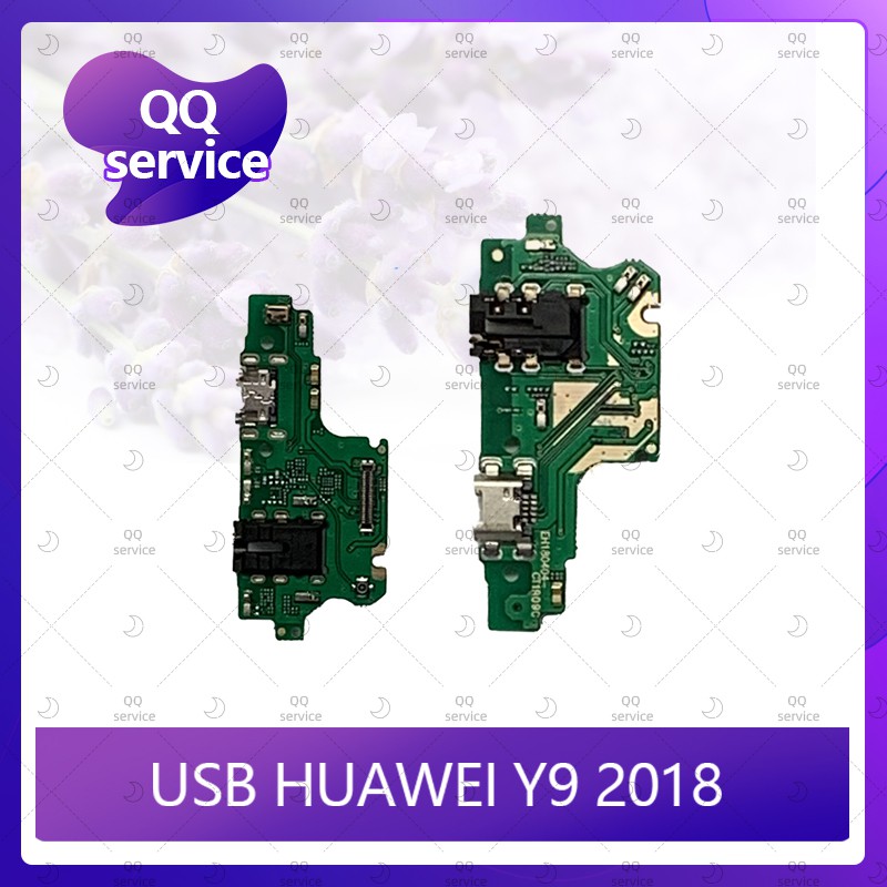 USB Huawei Y9 2018/FLA-LX2 อะไหล่สายแพรตูดชาร์จ แพรก้นชาร์จ Charging ...