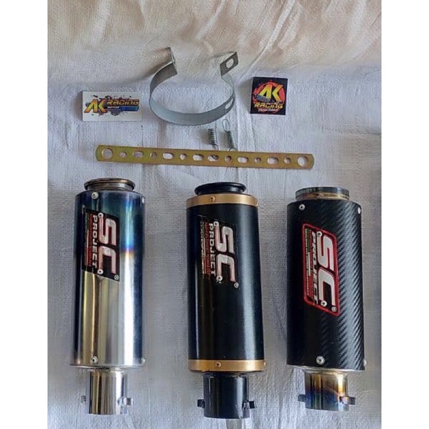 ท่อไอเสีย RACING SC PROJECT เป็ดมอเตอร์ไซค์ทั้งหมด | Shopee Thailand