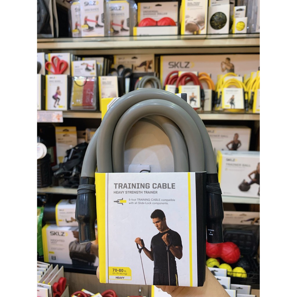 SKLZ Training Cable - Heavy สายยางยืดแรงต้าน 90-100lb | Shopee Thailand