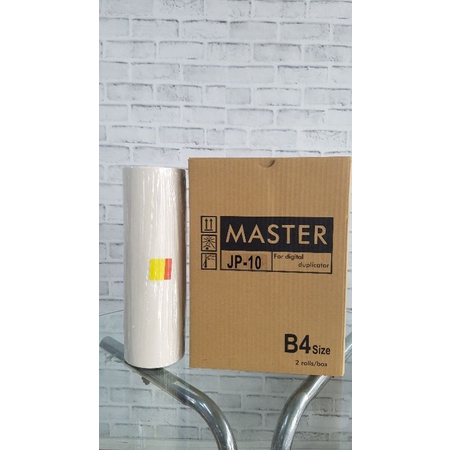 JP10 /B4กระดาษไข สำหรับเครื่องโรเนียว Ricoh JP10 ขนาด B4 ของเทียบเท่า ...