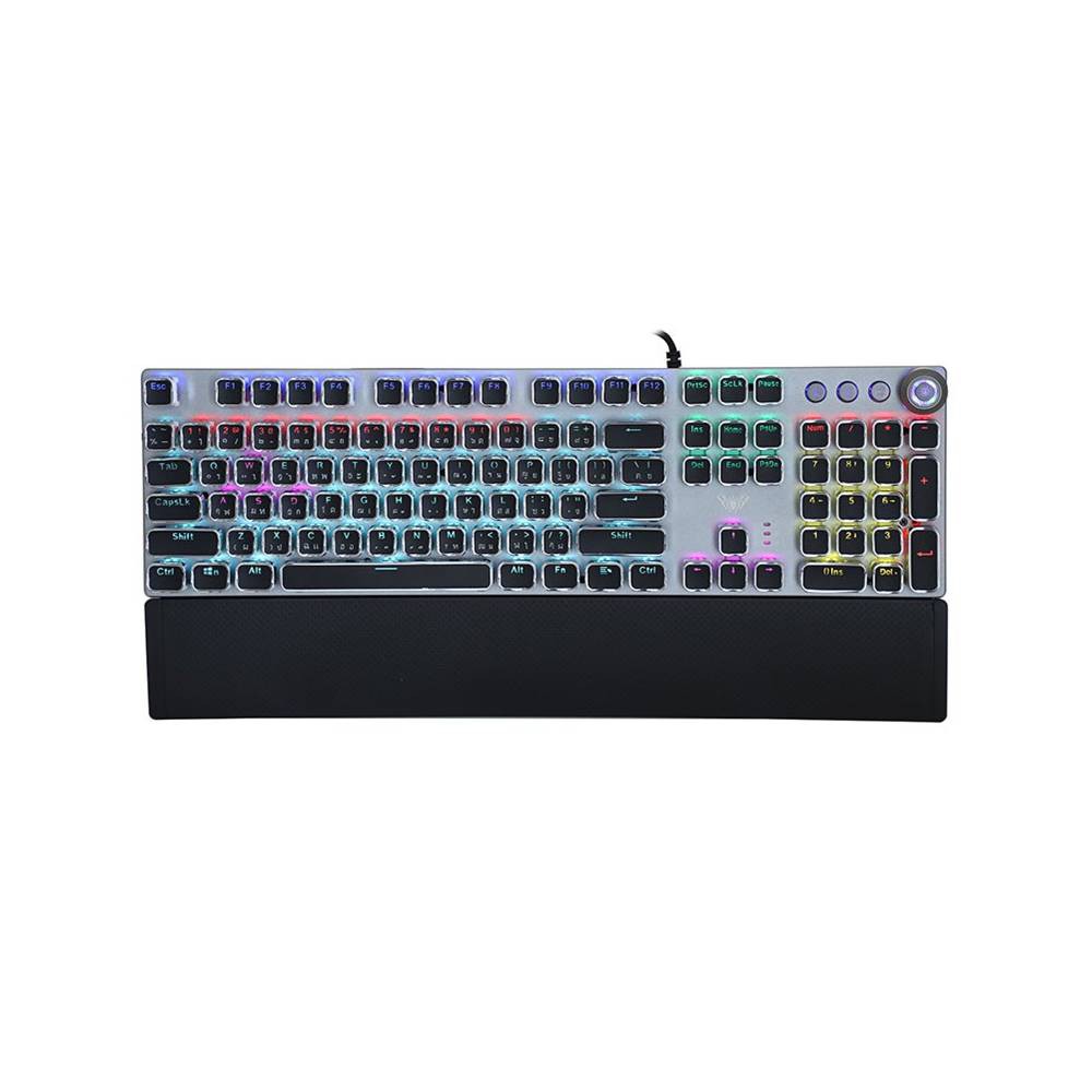 AULA KEYBOARD 2088 BLUE-SWITCH สีดำ/AULA KEYBOARD 2088 BLUE-SWITCH ...